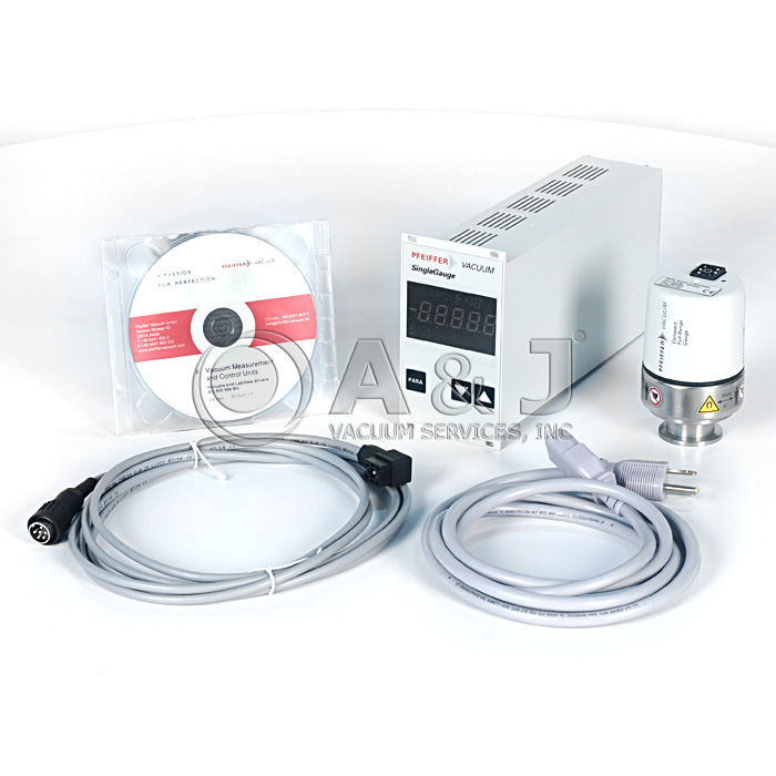 Pfeiffer Vacuum TPG 361 Single Gauge, PKR 251 (KF-25), PT441955-T, Pressure Measurement System