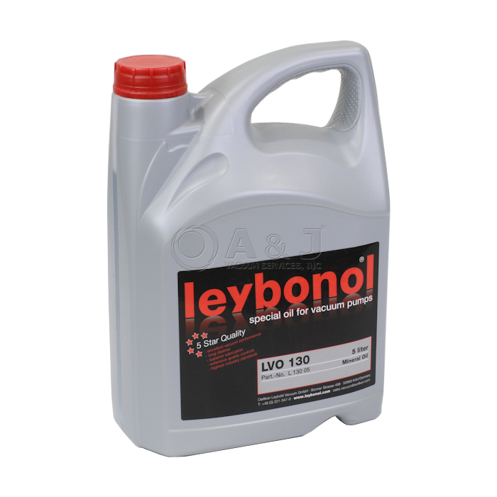 Leybold Leybonol LVO 130 Mineral Vacuum Pump Oil, 5 Liters, L13005 ...