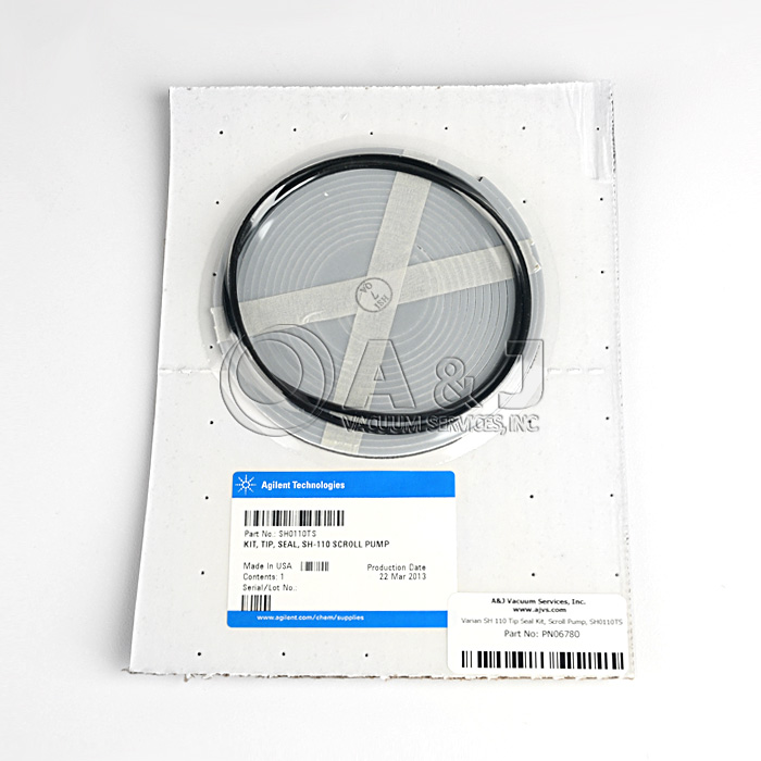 Agilent Technologies / Varian SH 110 Dry Scroll Pump Tip Seal Kit ...