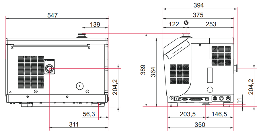 New Pfeiffer Adixen ASM 340 I With External Hiscroll 18 / PDS30000 Dry ...
