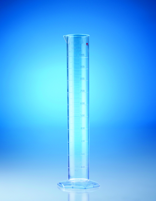 BrandTech VITLAB, Class B Graduated Cylinders, PP, Certified, 2000mL ...