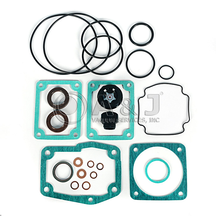 New Busch R5 Series 0025F and 0040F Rotary Vane Vacuum Pump Gasket Kit ...