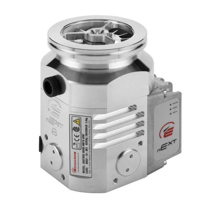 Edwards nEXT 85 D Turbomolecular Vacuum Pump, DN 63 ISO, NW16, 80 W ...