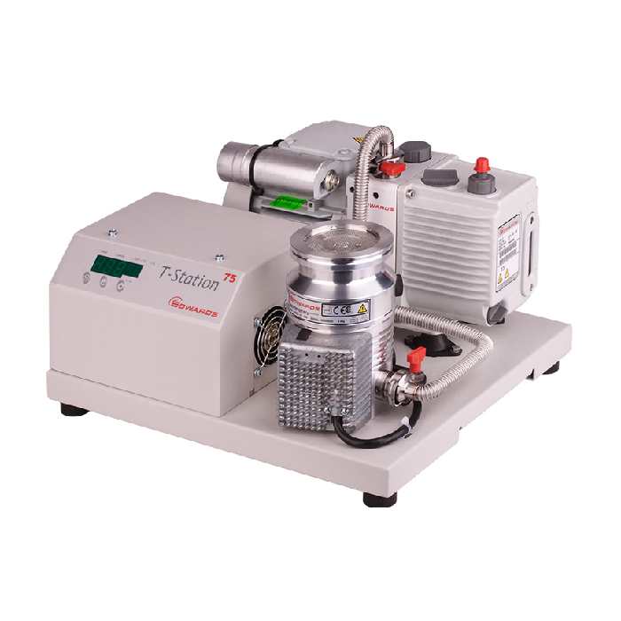Edwards T-Station Turbo Pumping T Station, Includes EXT75DX Turbo Pump ...